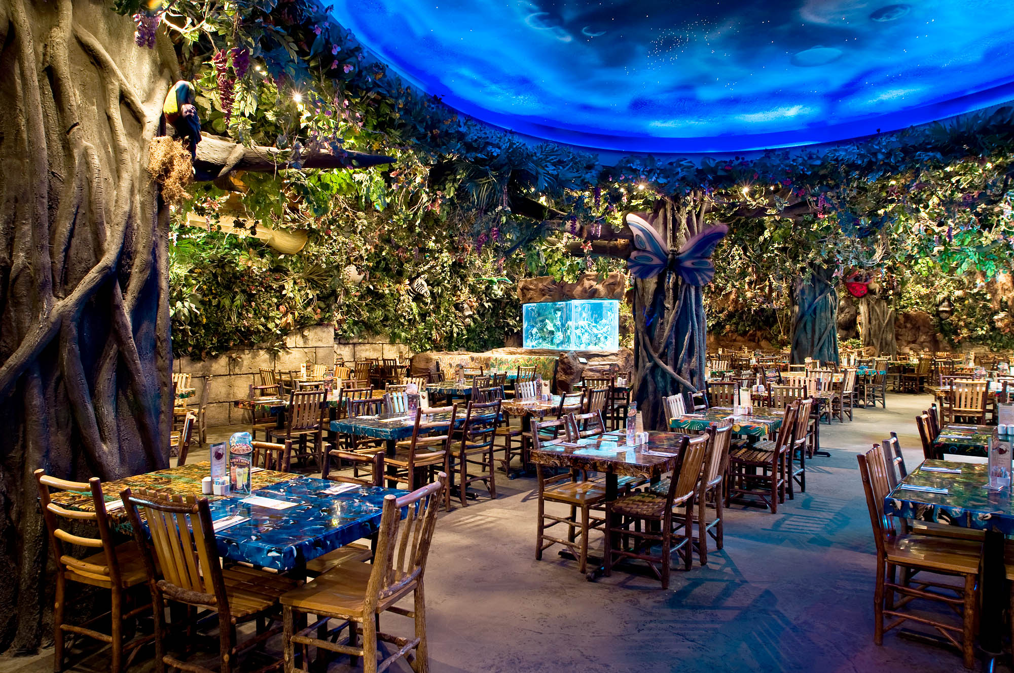 Rainforest Cafe Interior Design